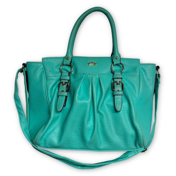 Juicy Couture | Bags | Juicy Couture Teal Chunky Bag | Poshmark
